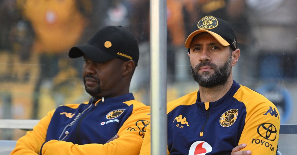 Kaizer Chiefs announce departure of co-coaches Cedric Kaz...